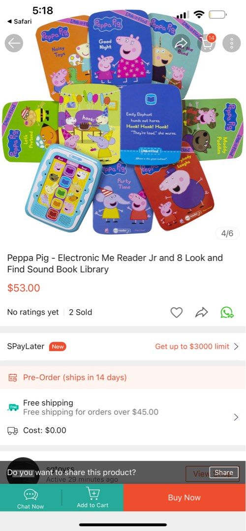 Peppa Pig: Me Reader 8-Book Library and Electronic Reader Sound Book ...