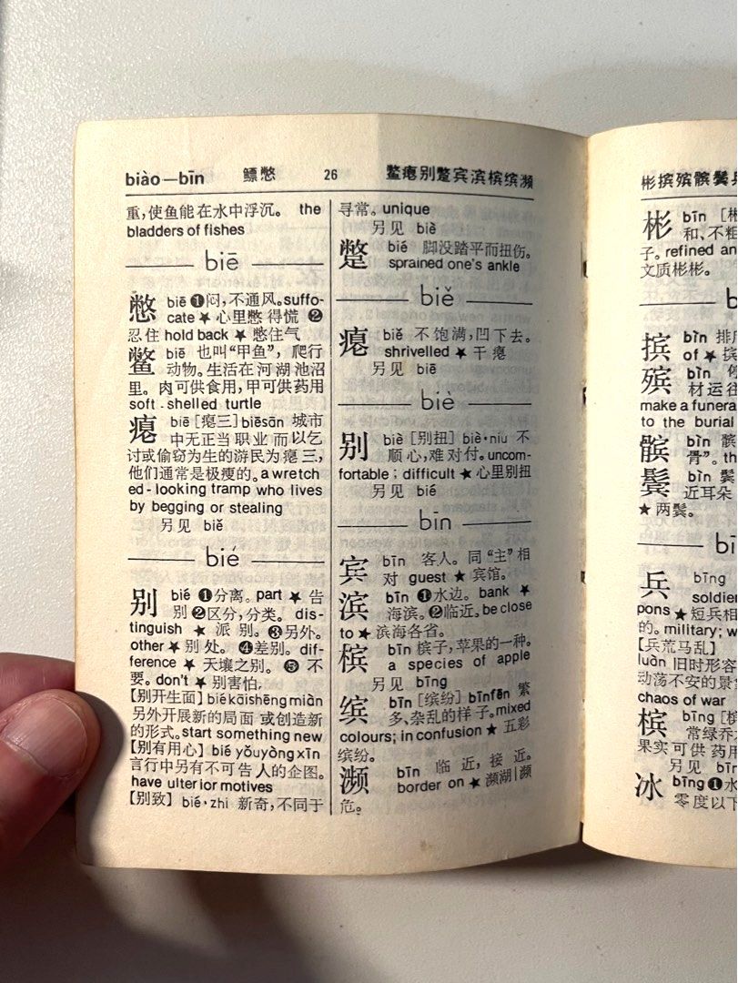 Pocket English Chinese/Mandarin Dictionary, Hobbies & Toys, Books ...