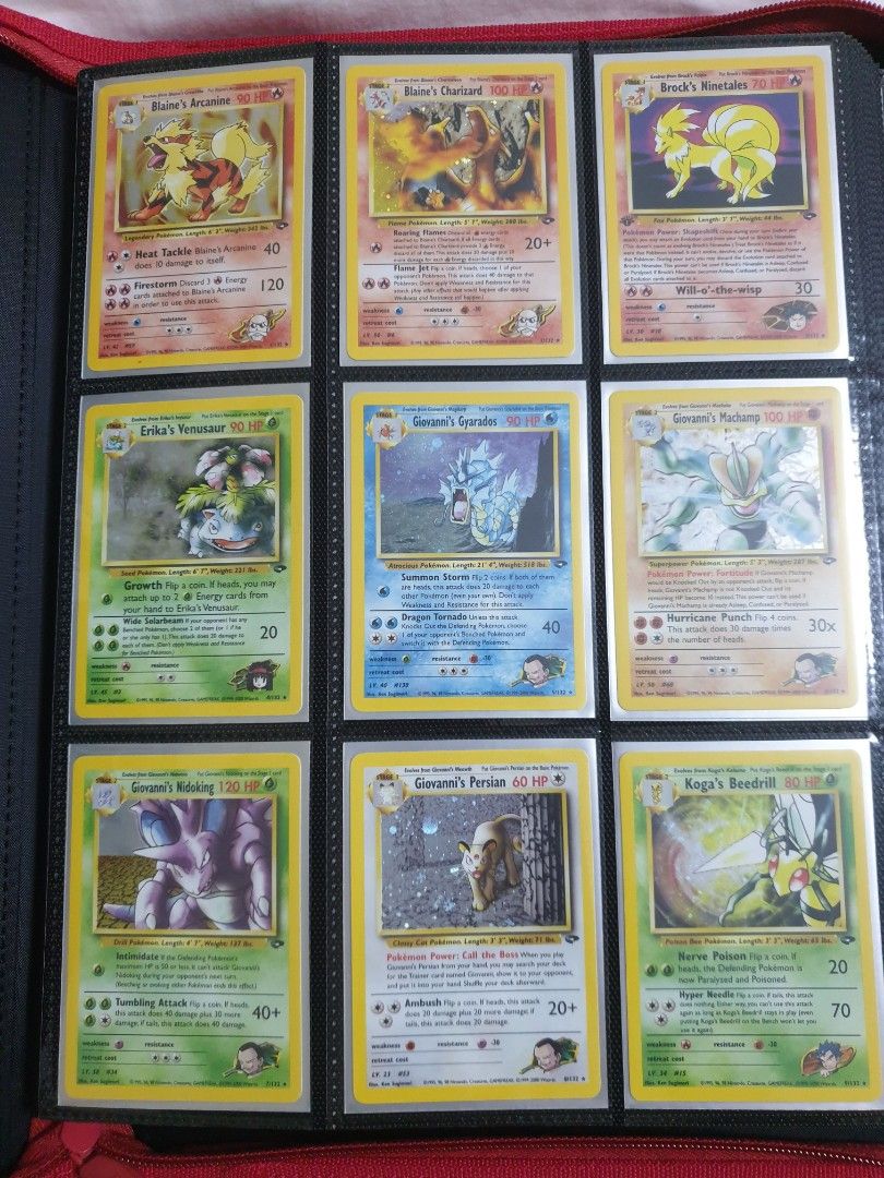 POKEMON GYM CHALLENGE MASTER SET, Hobbies & Toys, Toys & Games on Carousell