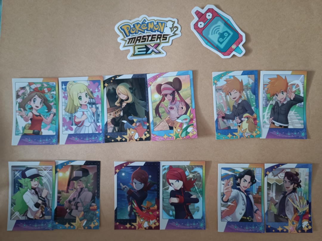 Pokemon Master EX Trainer Sticker Set, Hobbies & Toys, Memorabilia ...