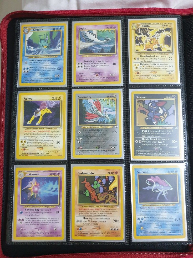 POKEMON NEO REVELATION MASTER SET, Hobbies & Toys, Toys & Games on ...