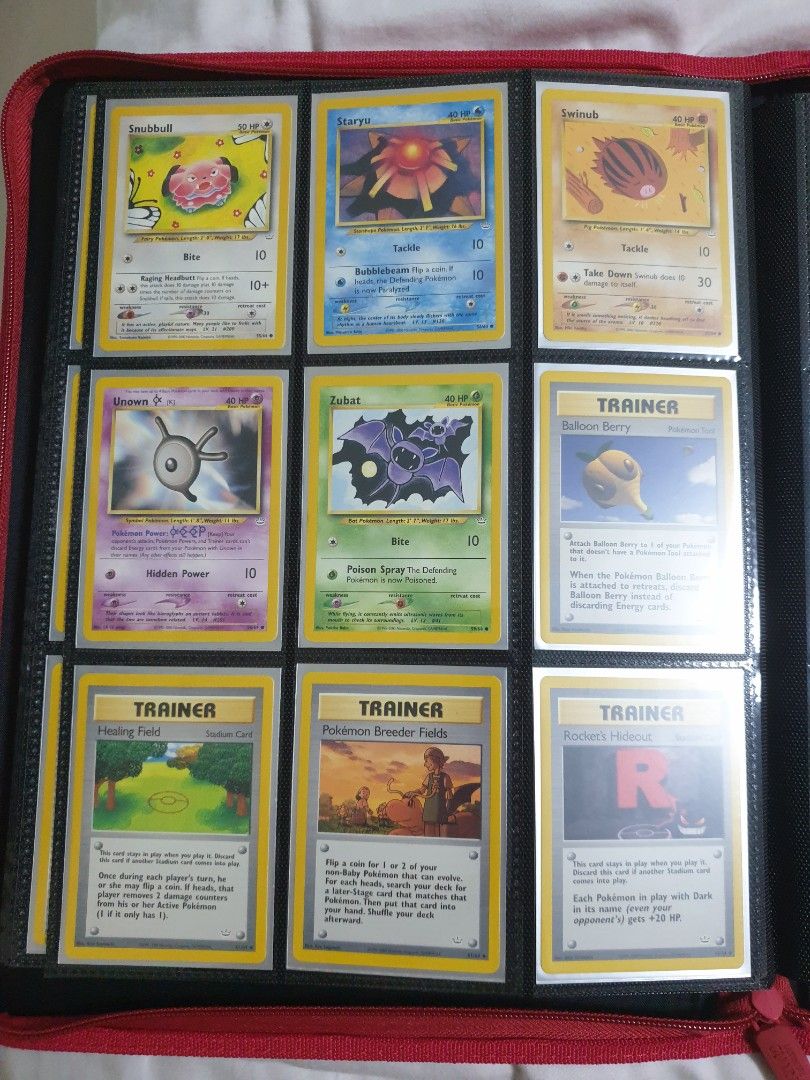 POKEMON NEO REVELATION MASTER SET, Hobbies & Toys, Toys & Games on ...
