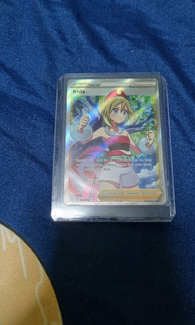 Pokemon TCG Astral Radiance Full Art Trainer Irida, Hobbies & Toys ...