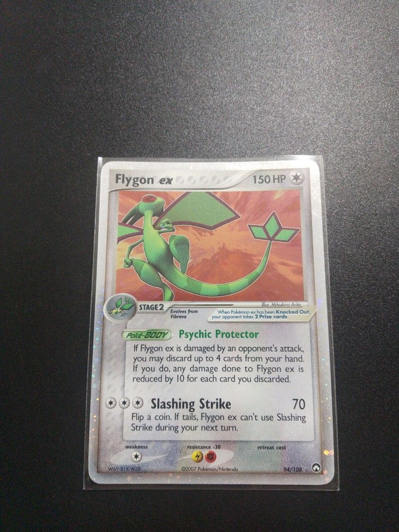 Pokemon TCG Flygon EX Ultra Rare - EX Power Keepers, Hobbies & Toys ...