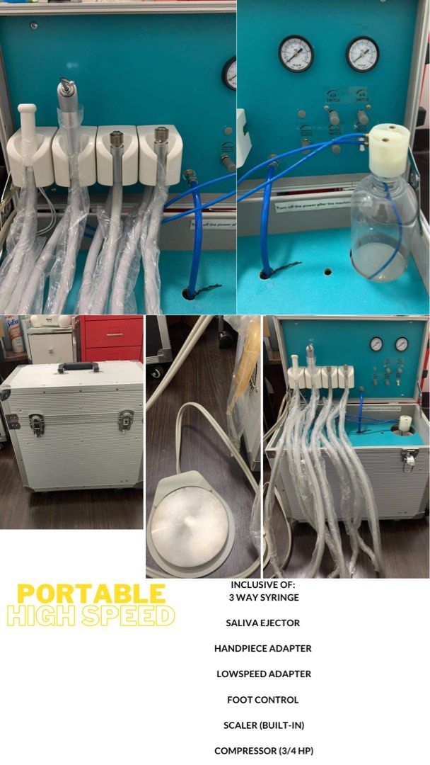 PORTLABLE HIGHSPEED COMPRESSOR, Health & Nutrition, Health Monitors ...