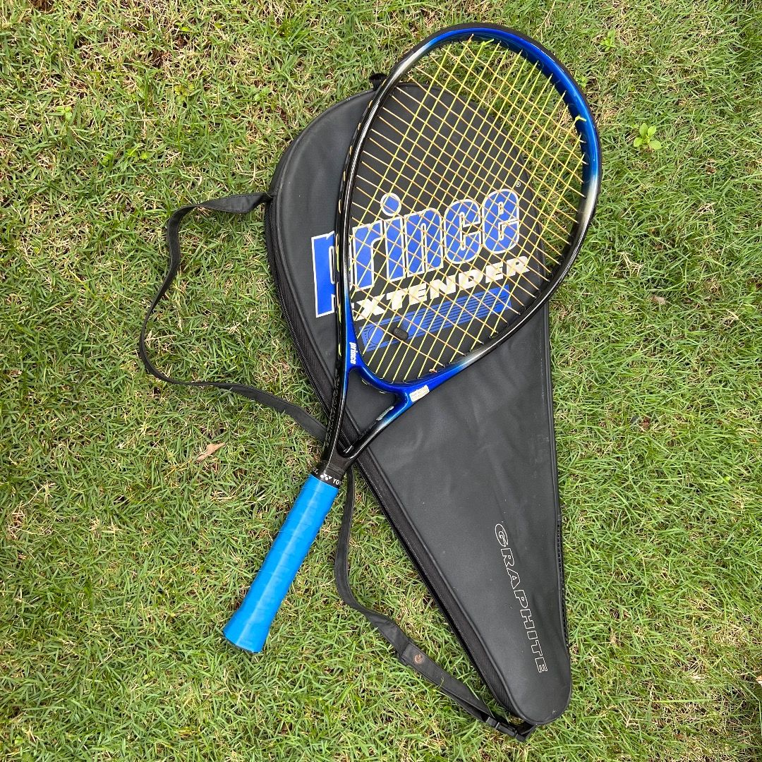 Prince Extender Graphite Tennis Racket, Sports Equipment, Other Sports ...