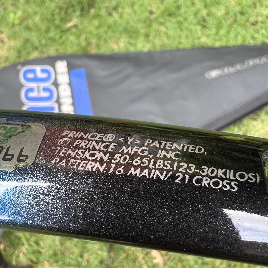 Prince Extender Graphite Tennis Racket, Sports Equipment, Other Sports ...
