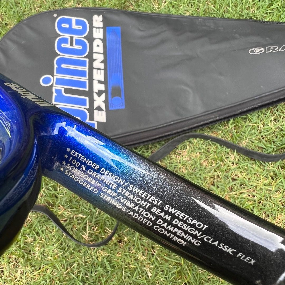 Prince Extender Graphite Tennis Racket, Sports Equipment, Other Sports ...