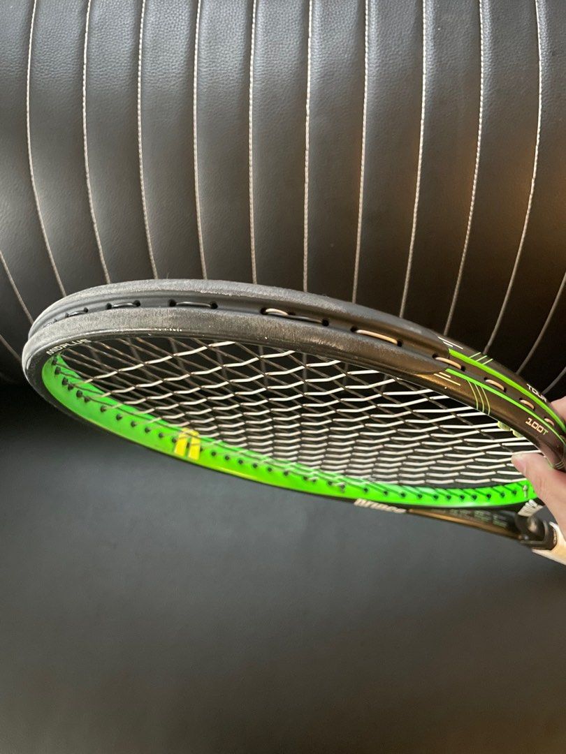 Prince TeXtreme Tour 100T Tennis Racket, Sports Equipment, Sports ...