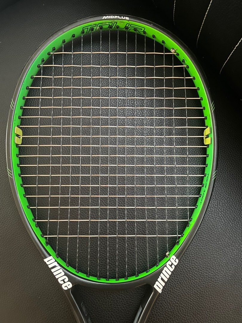 Prince TeXtreme Tour 100T Tennis Racket, Sports Equipment, Sports ...