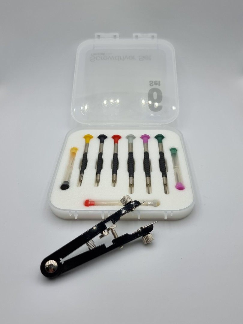 [PROMO] Korean Timelab Screwdriver set & Piler style springbar tool ...