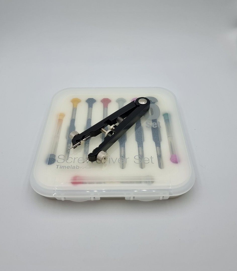 [PROMO] Korean Timelab Screwdriver set & Piler style springbar tool ...