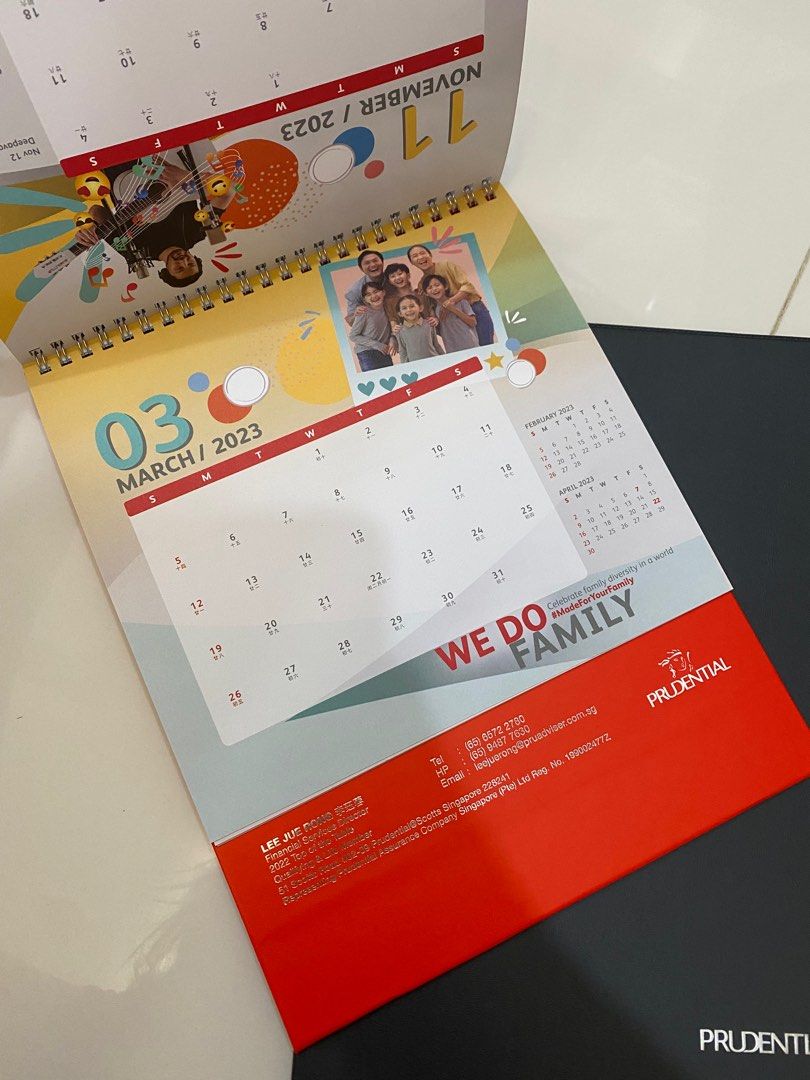 Prudential 2023 Planner and Calendar, Hobbies & Toys, Stationery ...