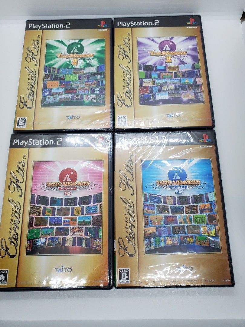 ps2 game set 齊一套 , 全新未拆, 電子遊戲, 電子遊戲, PlayStation - Carousell