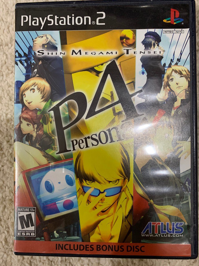 PS2: Persona 4, Video Gaming, Video Games, PlayStation on Carousell