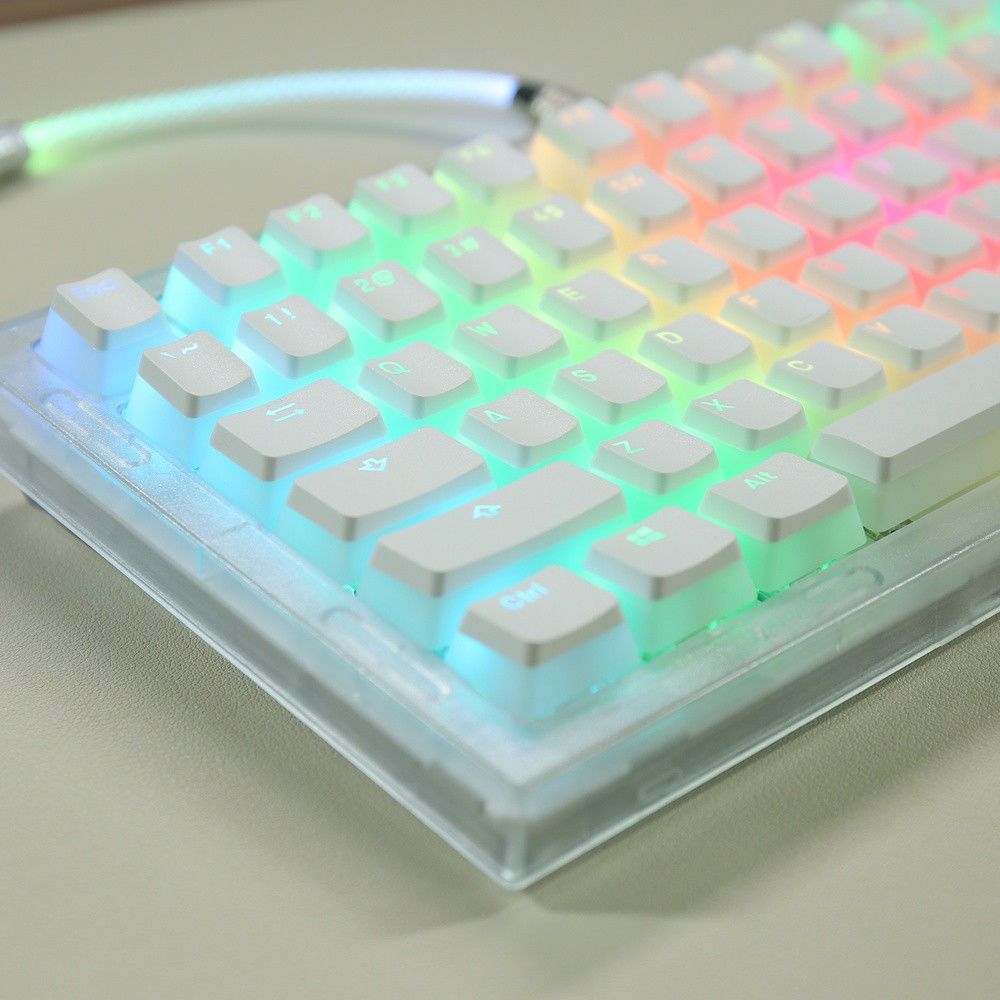 Pudding keycap OEM profile PBT material RGB light, Computers & Tech ...