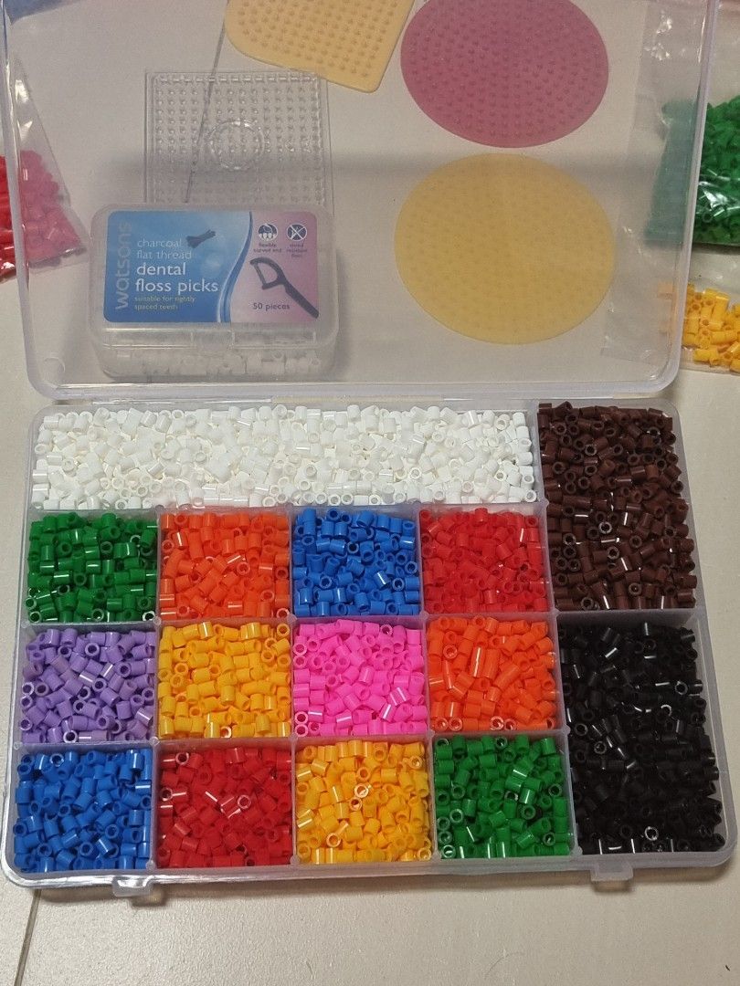 PYSSLA beads from ikea, Hobbies & Toys, Stationery & Craft, Handmade ...