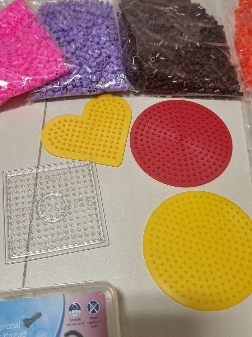 PYSSLA beads from ikea, Hobbies & Toys, Stationery & Craft, Handmade ...