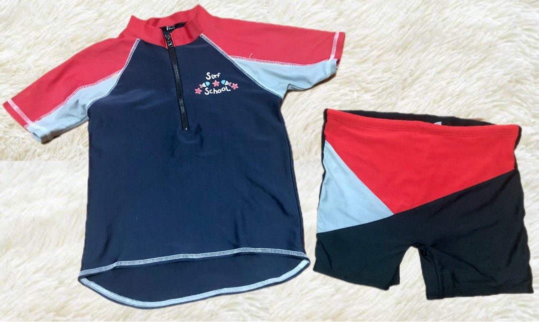 Rash Guard Set, Babies & Kids, Babies & Kids Fashion on Carousell