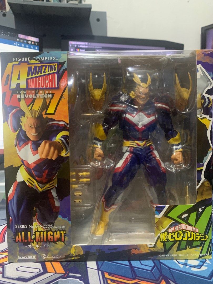 Revoltech All Might reissue, Hobbies & Toys, Toys & Games on Carousell