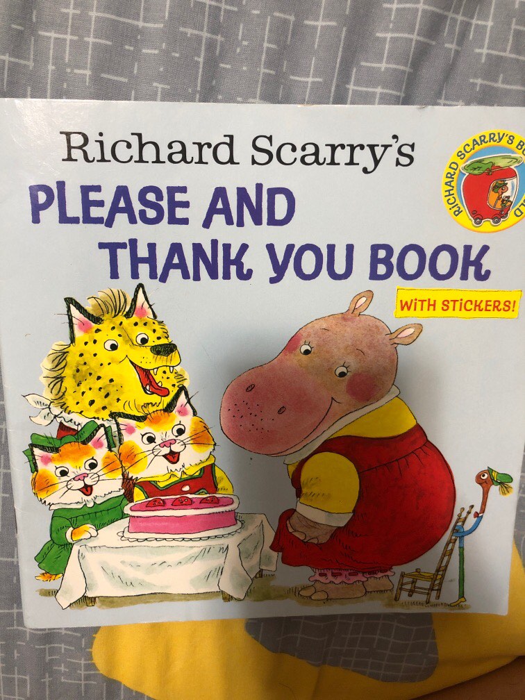 Richard scarry please and thank you 7 stories in 1 compilation children ...