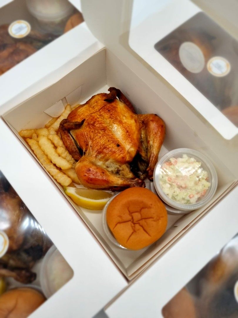 ROASTED SPRING CHICKEN SET ( HALAL ), Food & Drinks, Homemade Bakes on ...