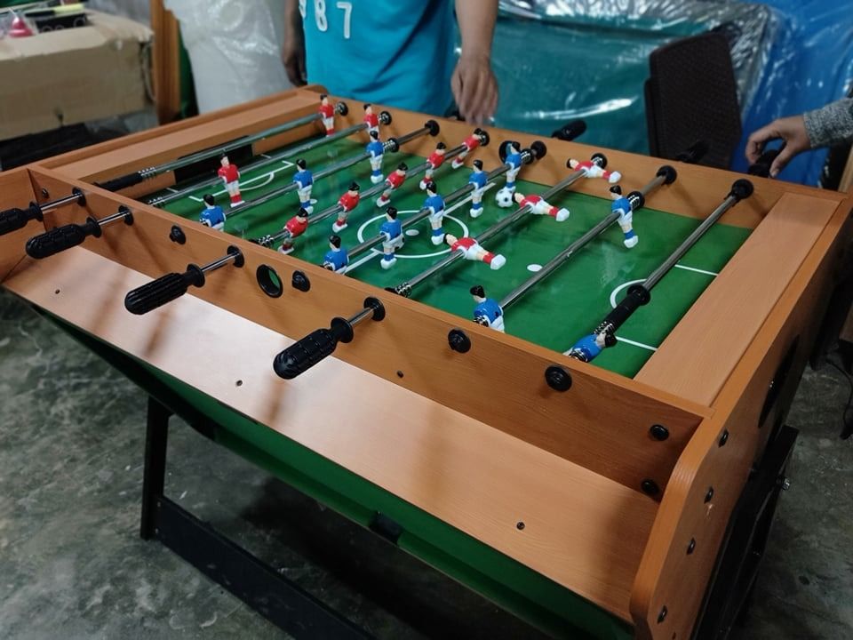 Rotating Multi Game Table 3 in 1 Air Hockey Football Pool Tables ...