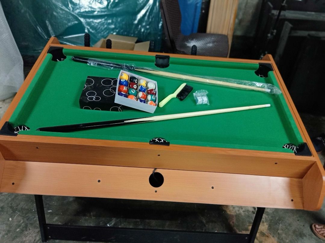 Rotating Multi Game Table 3 in 1 Air Hockey Football Pool Tables ...