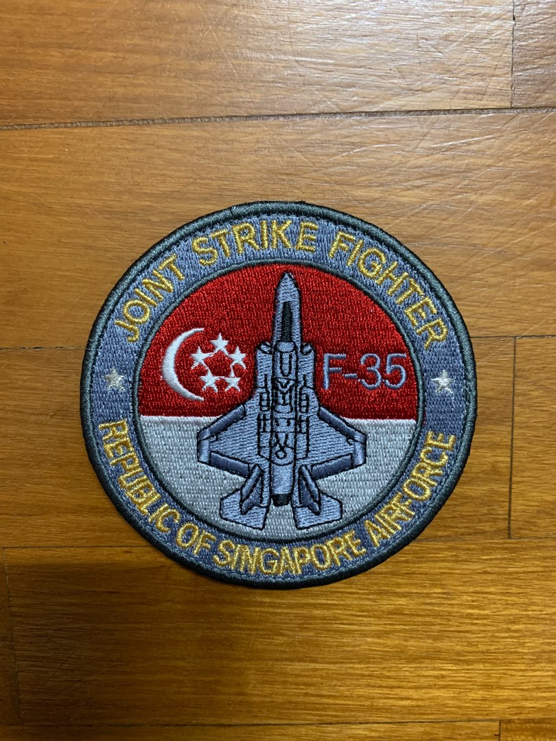 RSAF F-35 patch (2 for $40), Hobbies & Toys, Memorabilia & Collectibles ...