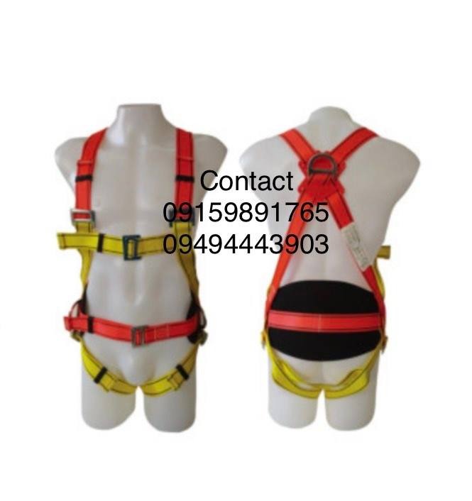 Safety Harness Full Body Harness with Back Support and Chest Buckle ...