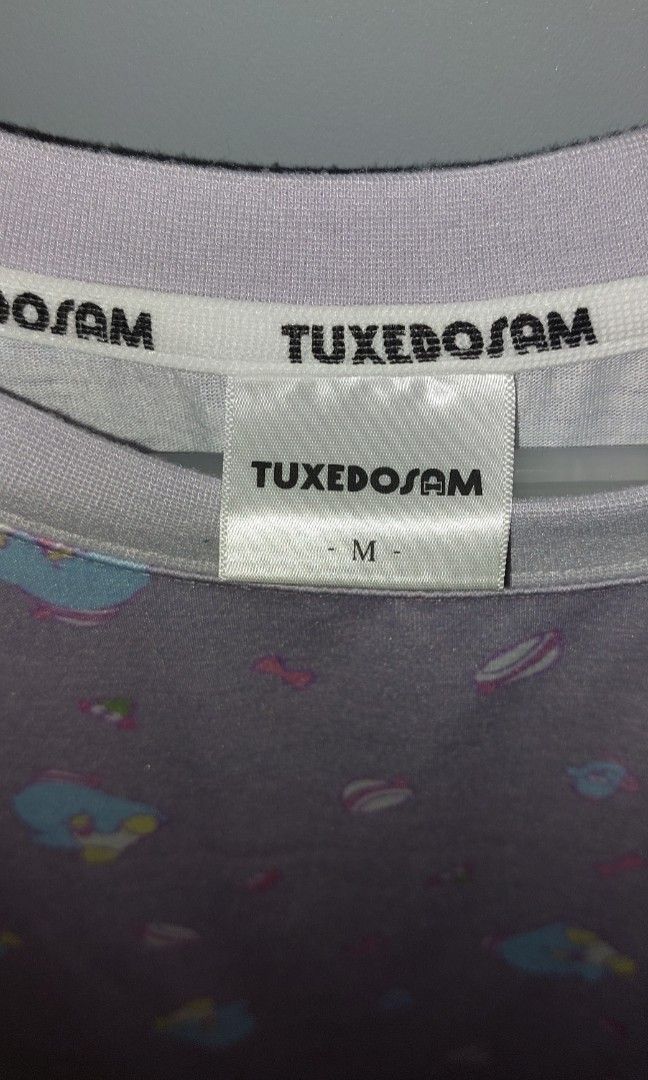 SANRIO TUXEDO SAM SHIRT, Women's Fashion, Tops, Shirts on Carousell