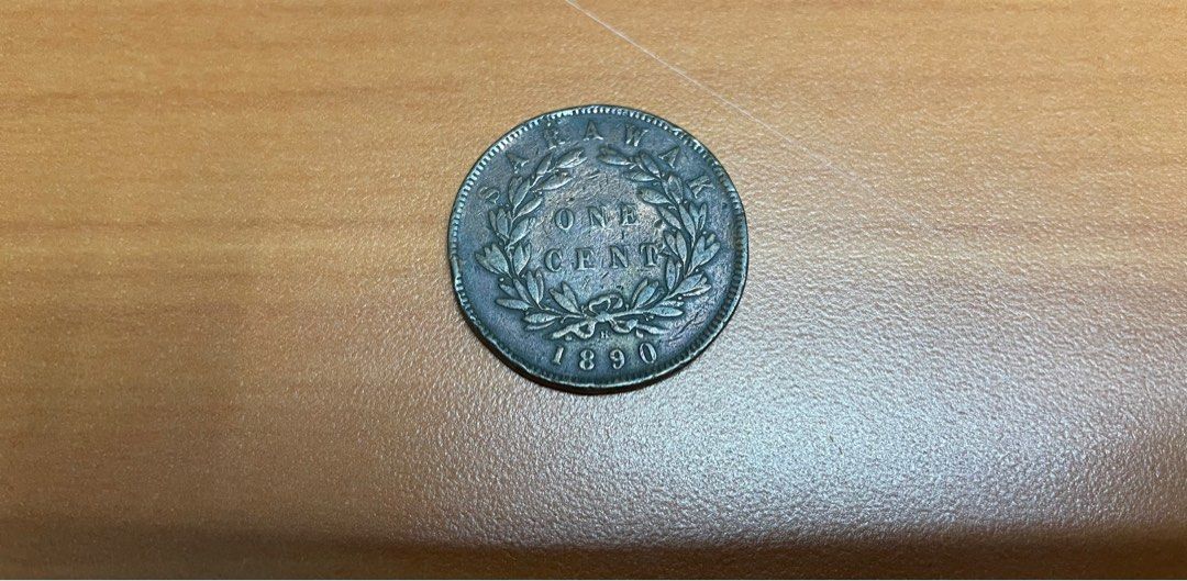 Sarawak 1 Cent 1890 C.Brooke Rajah, Hobbies & Toys, Memorabilia & Collectibles, Currency on ...