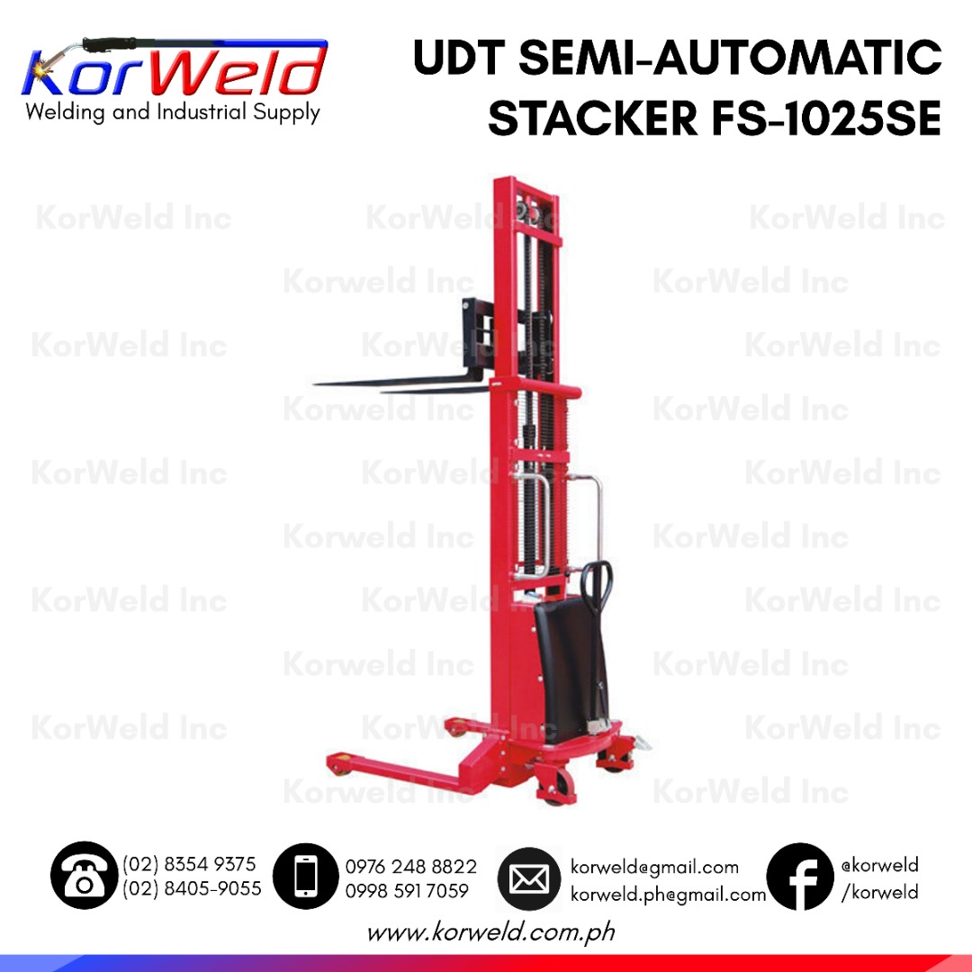Semi-automatic stacker FS-1025SE, Commercial & Industrial, Construction ...