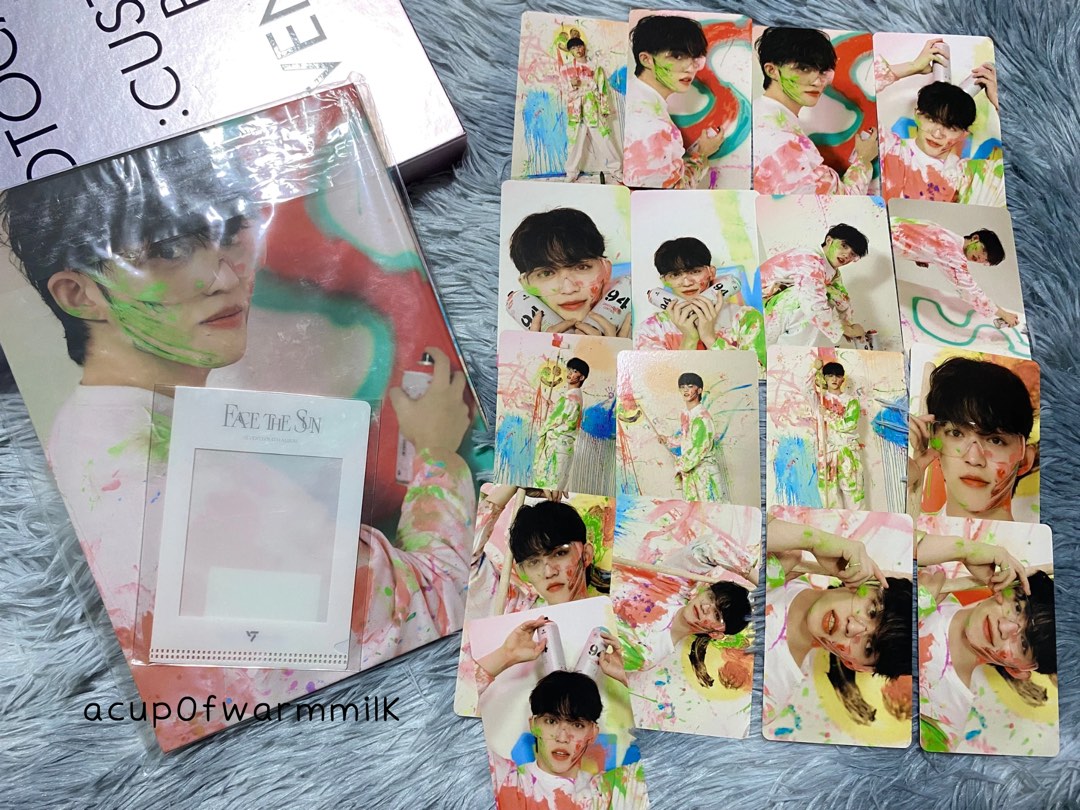 Seventeen Face The Sun Scoups Carat Version Album, Hobbies & Toys ...