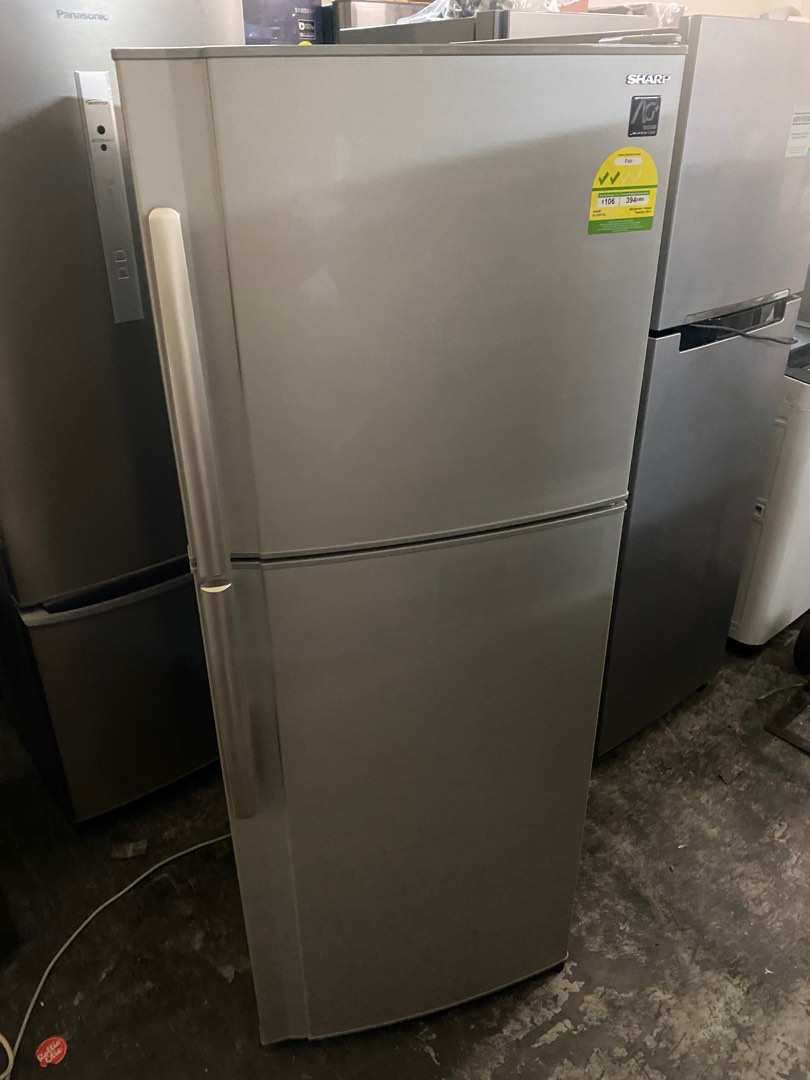Sharp 282l 2 door fridge / refrigerator, TV & Home Appliances, Kitchen ...