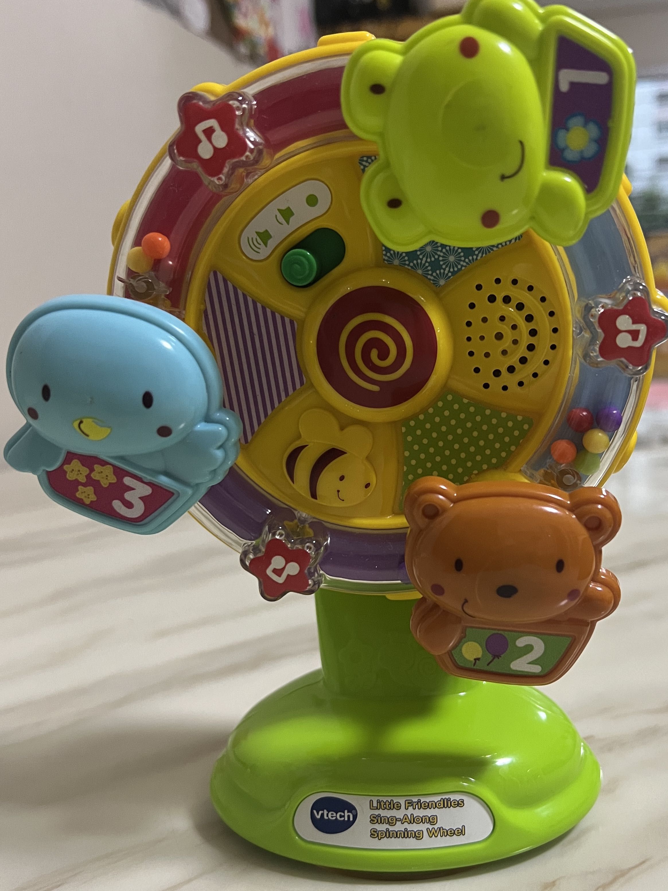 Sing-along spinning wheel, Babies & Kids, Infant Playtime on Carousell