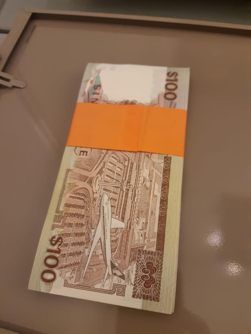 singapore $100 notes, Hobbies & Toys, Memorabilia & Collectibles ...