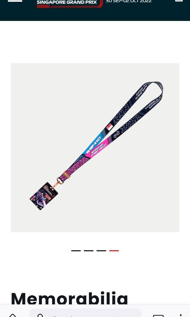Singapore GP Formula 1 Luggage Tag & Lanyard, Hobbies & Toys ...