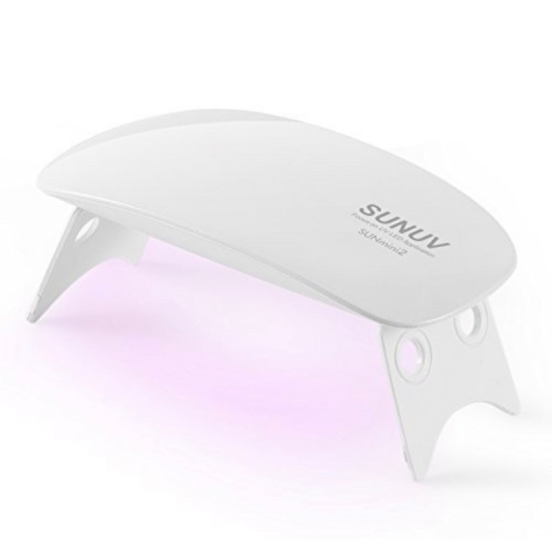Small portable 6W UV LED lamp, Beauty & Personal Care, Hands & Nails on ...