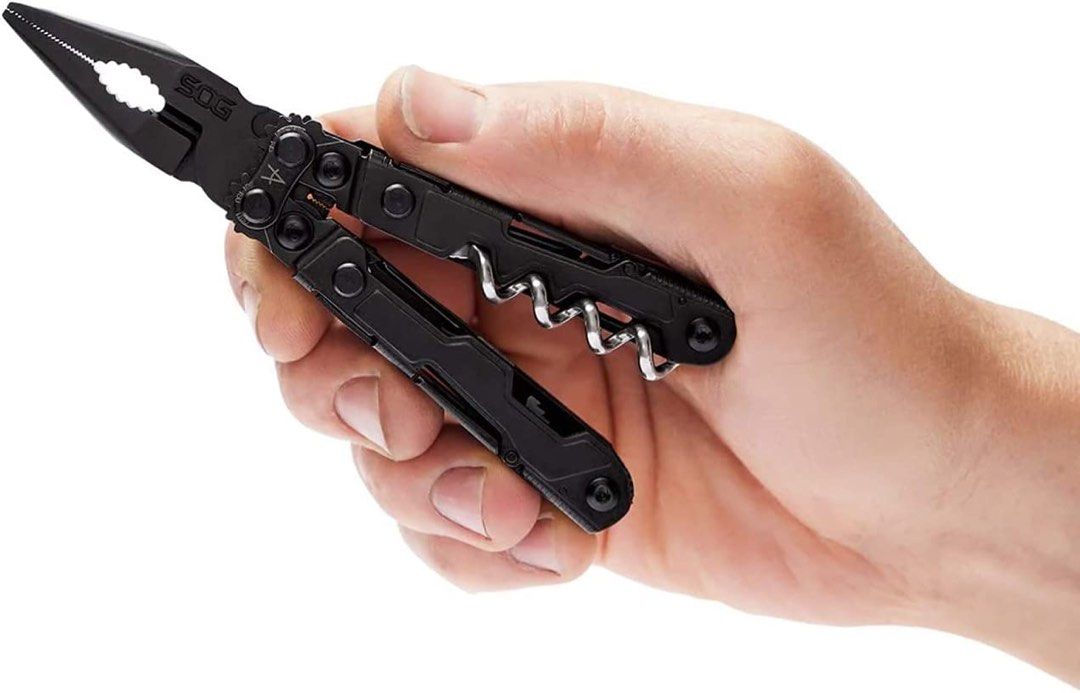 SOG Powerlitre Multi-tool, Black (PL1002-CP), Sports Equipment ...