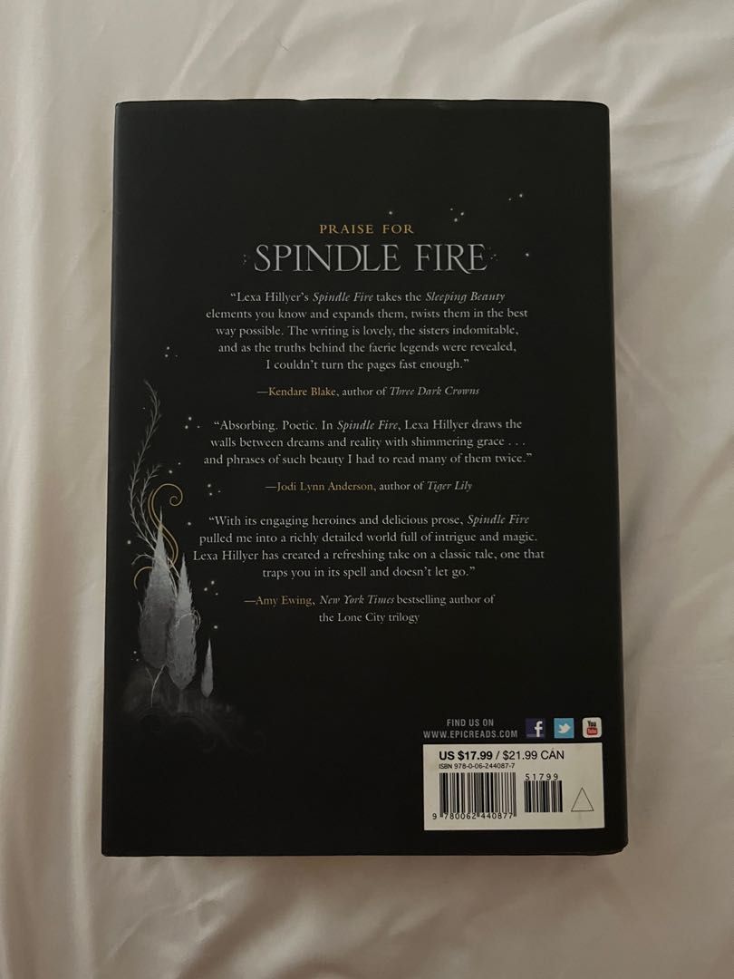 Spindle Fire - Lexa Hillyer, Hobbies & Toys, Books & Magazines ...