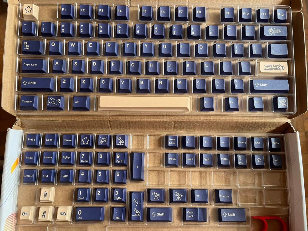 Stargaze Keycaps Cherry Profile, Computers & Tech, Parts & Accessories ...