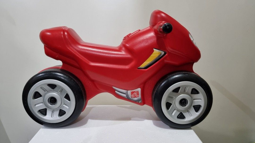 Step 2 Kids Red Motorcycle Balance Ride On Toy Bike, Hobbies & Toys ...