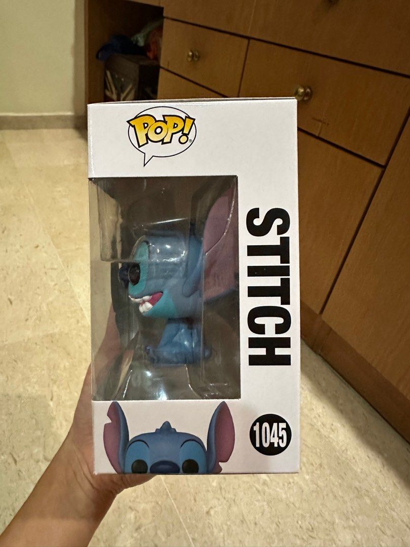 Stitch grin funko pop, Hobbies & Toys, Toys & Games on Carousell