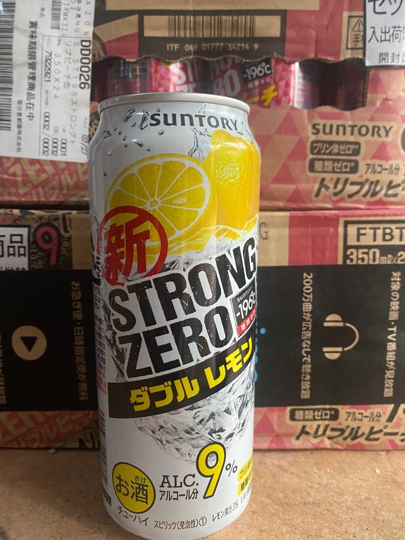 Suntory Strong Zero 500ML, Food & Drinks, Beverages on Carousell