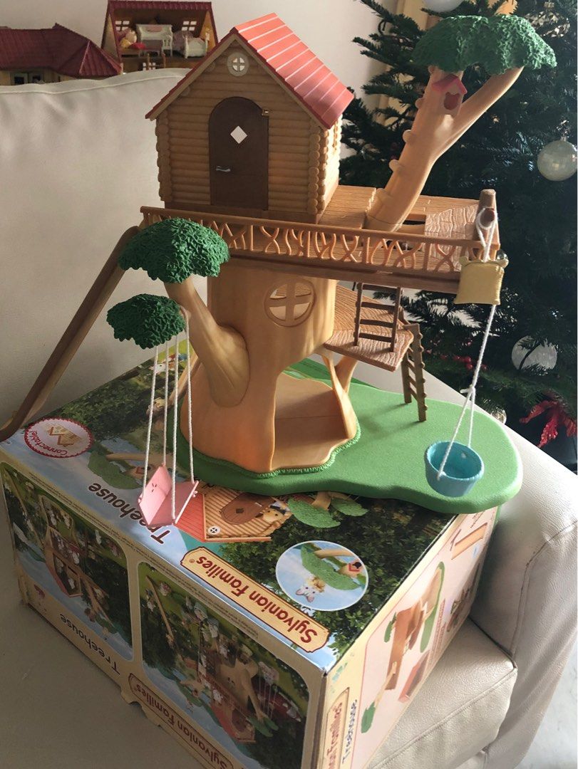 Sylvanian Families Tree House with box, Hobbies & Toys, Toys & Games on ...