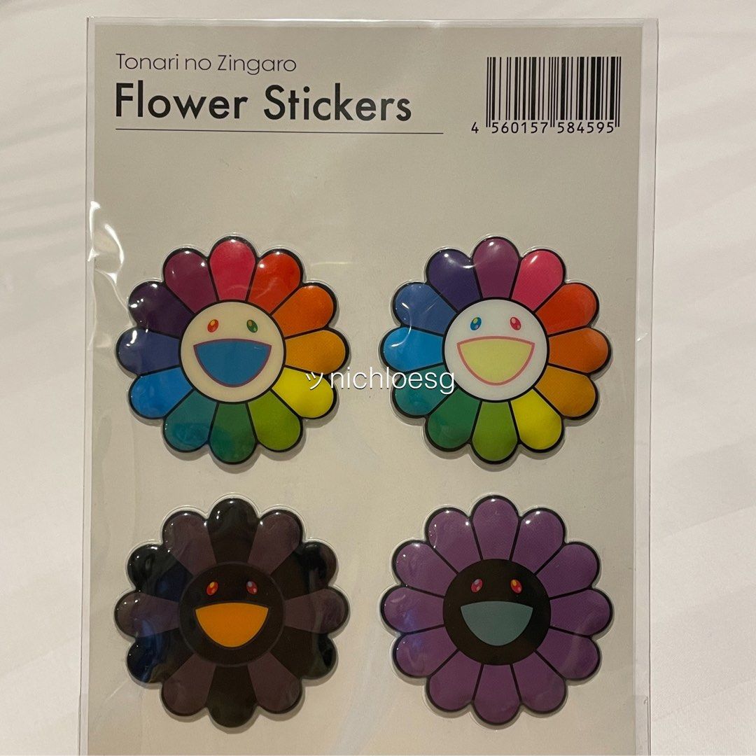 TAKASHI MURAKAMI FLOWER STICKER #2, Hobbies & Toys, Memorabilia ...