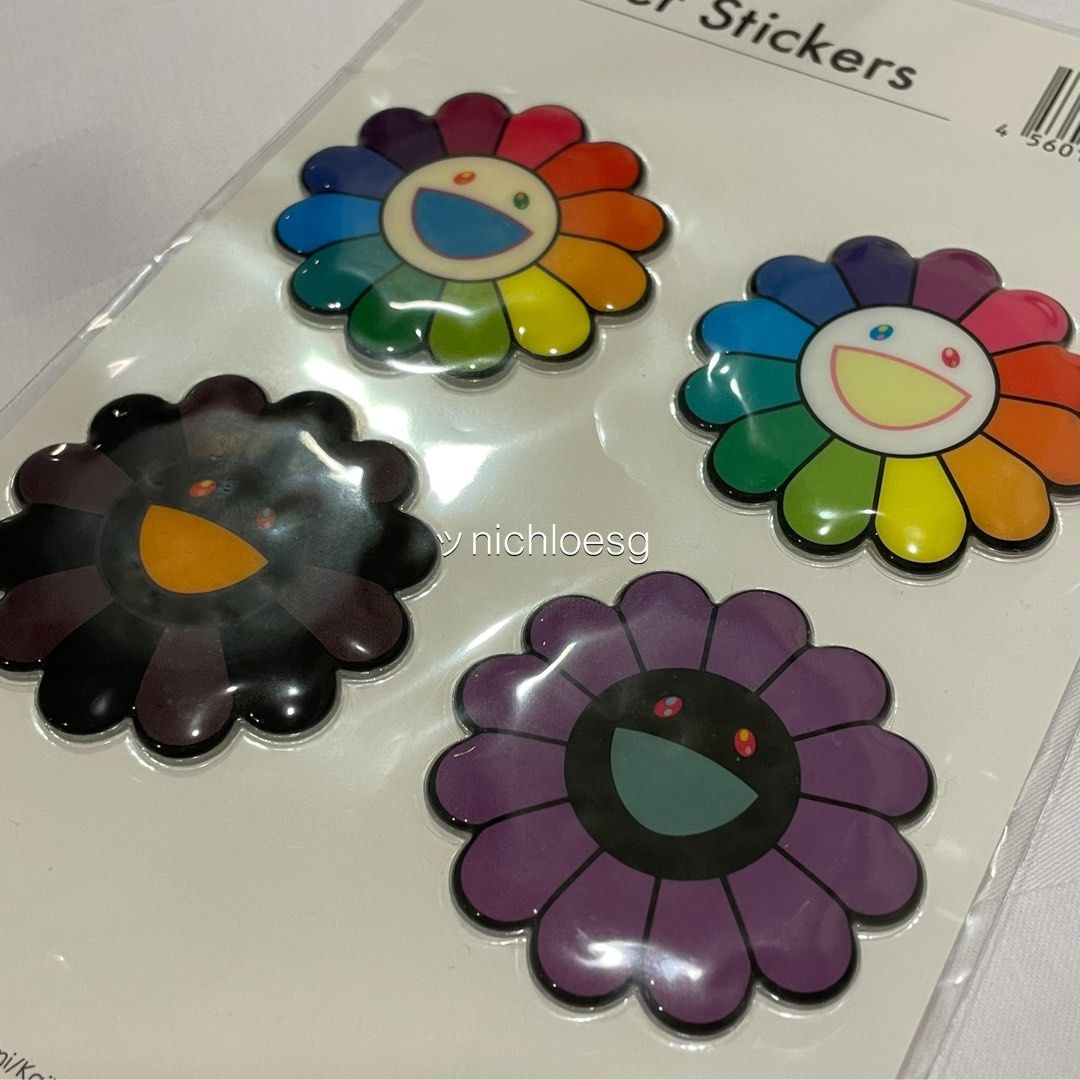 TAKASHI MURAKAMI FLOWER STICKER #2, Hobbies & Toys, Memorabilia ...