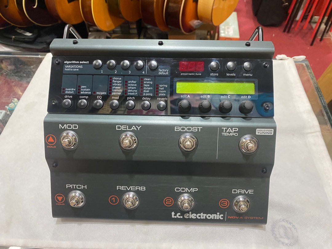 TC Electronic Nova System Analog Multi-Effects Pedal, Hobbies & Toys ...