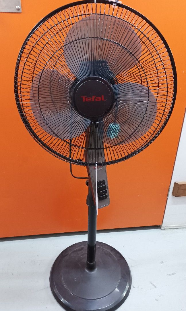Tefal Strong Standing Fan, Furniture & Home Living, Lighting & Fans ...